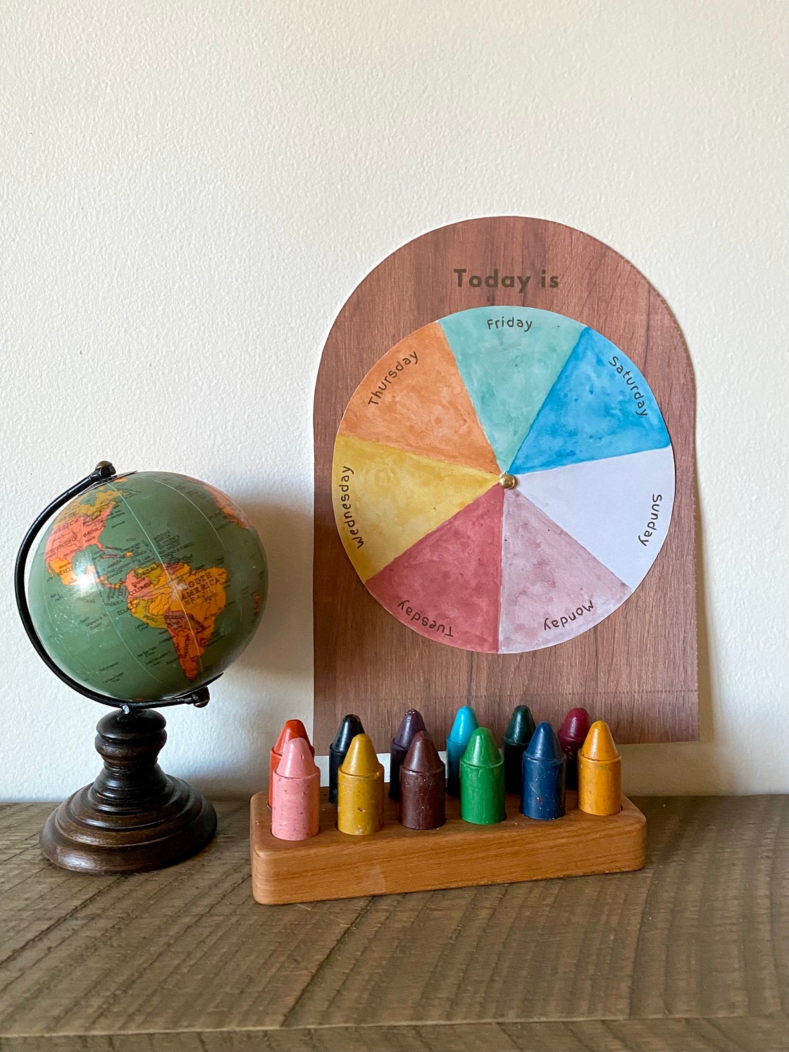 Waldorf Education Inspired Days of the Week Circular Rhythm Chart ...