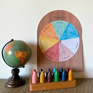 Waldorf Education Inspired Days of the Week Circular Rhythm Chart ...