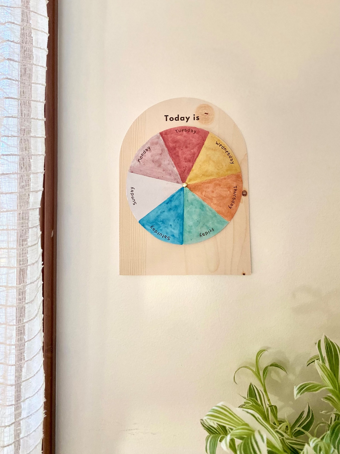 Waldorf Education Inspired Days of the Week Circular Rhythm Chart ...