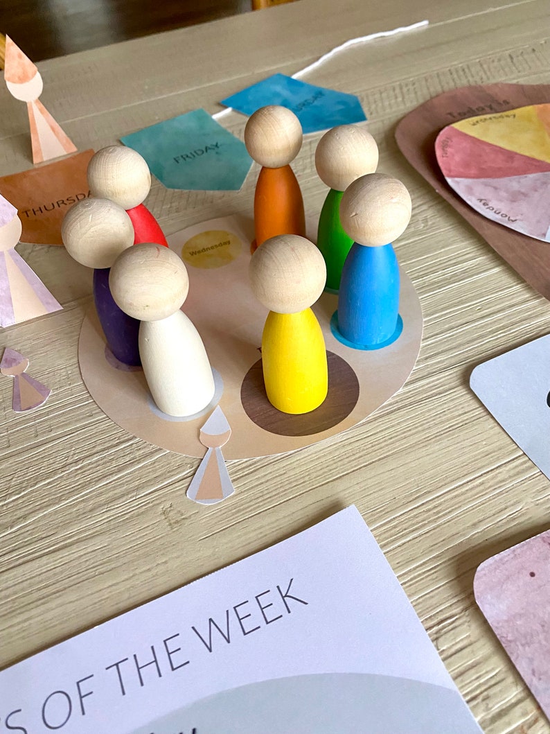 Waldorf Education Inspired: Days of the Week Early Learning Pack ...
