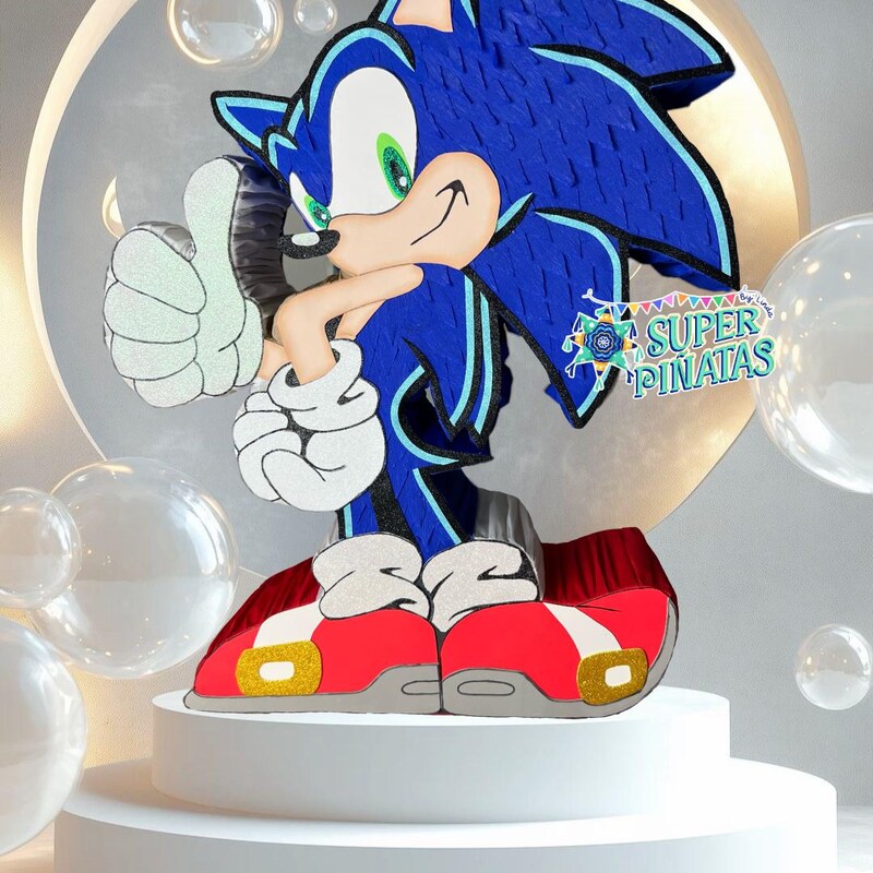 Sonic the Hedgehog Pinata - Etsy
