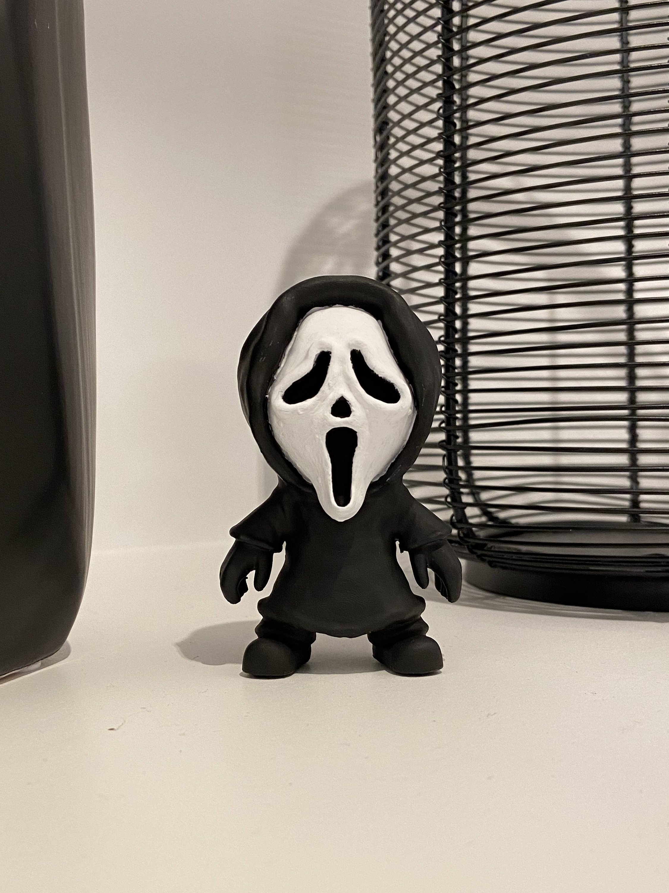 Scream Ghostface 3D Printed Handpainted | Etsy