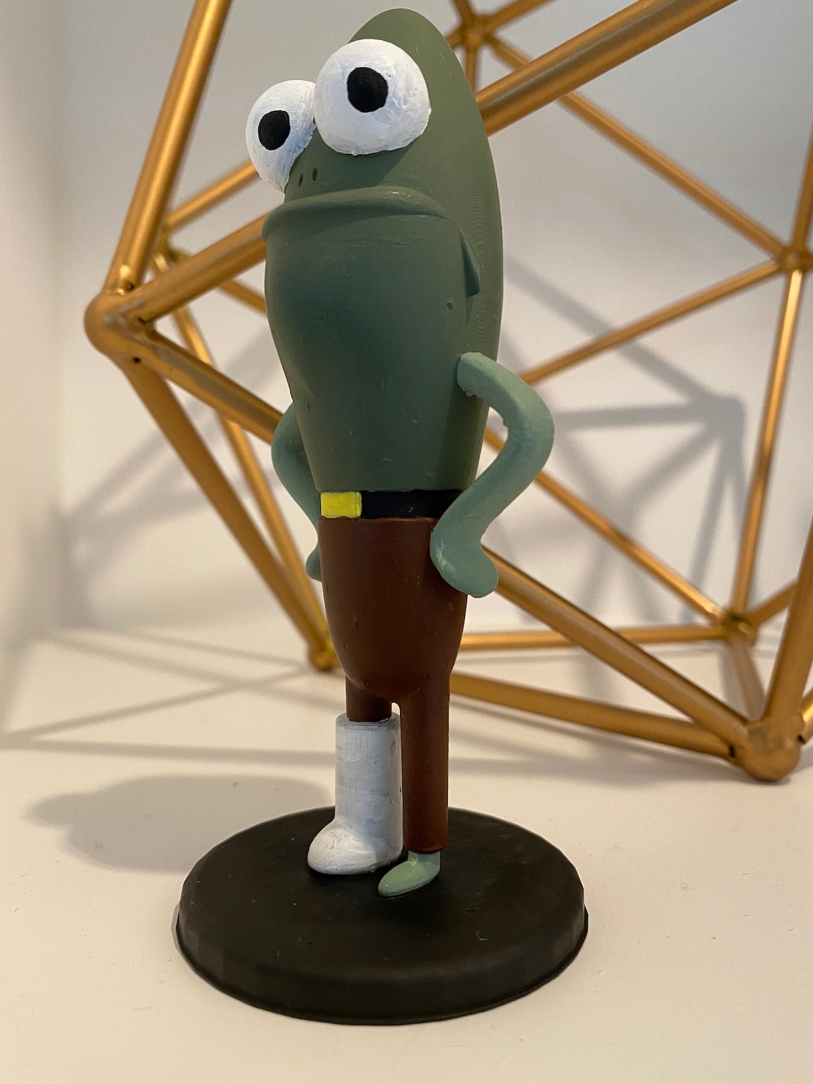 Fred the Fish My Leg 3D Print Handpainted Figurine - Etsy