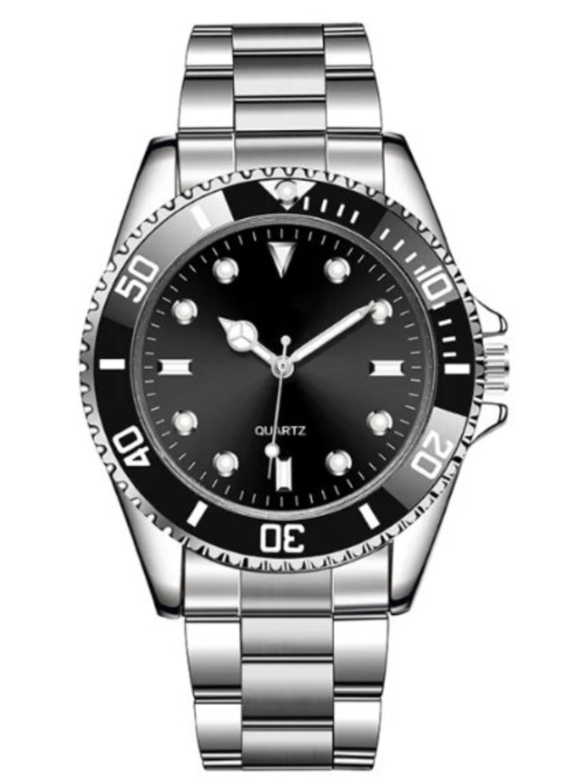 Men's Watch Stainless Steel Man Wristwatch Watches - Etsy UK