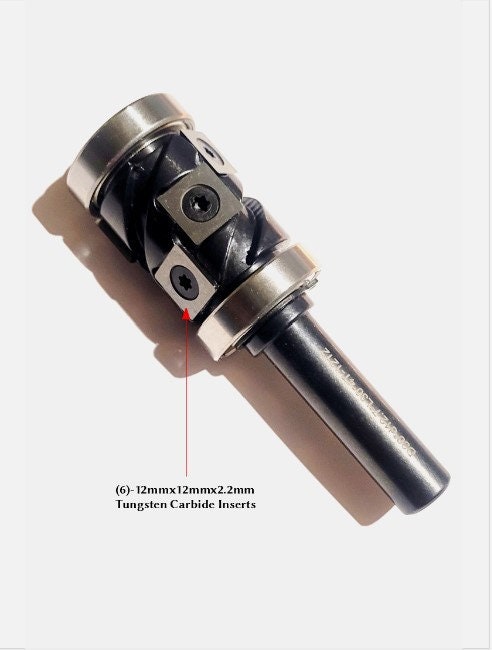 Flush Trim Router Bit With Carbide Inserts - 1/2" Shank - Etsy