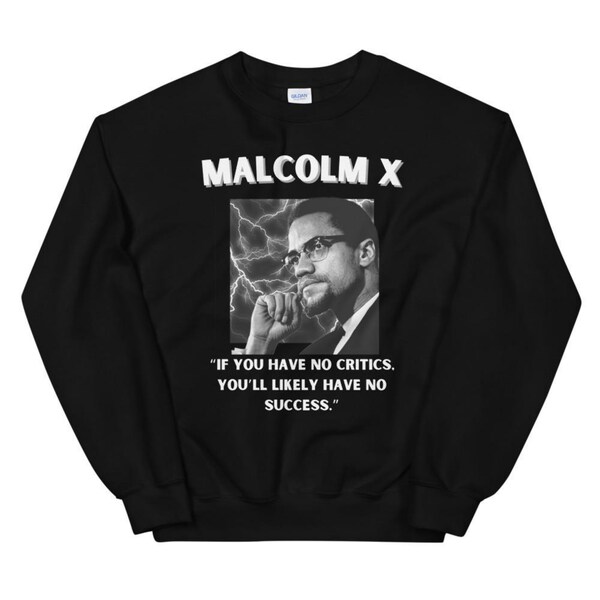 Malcolm X Hoodies - Etsy