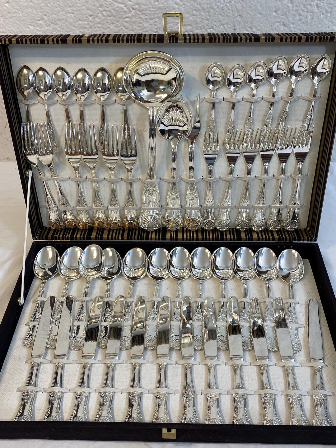 800 Silver Cutlery Set - Intact Italian Tradition - Etsy