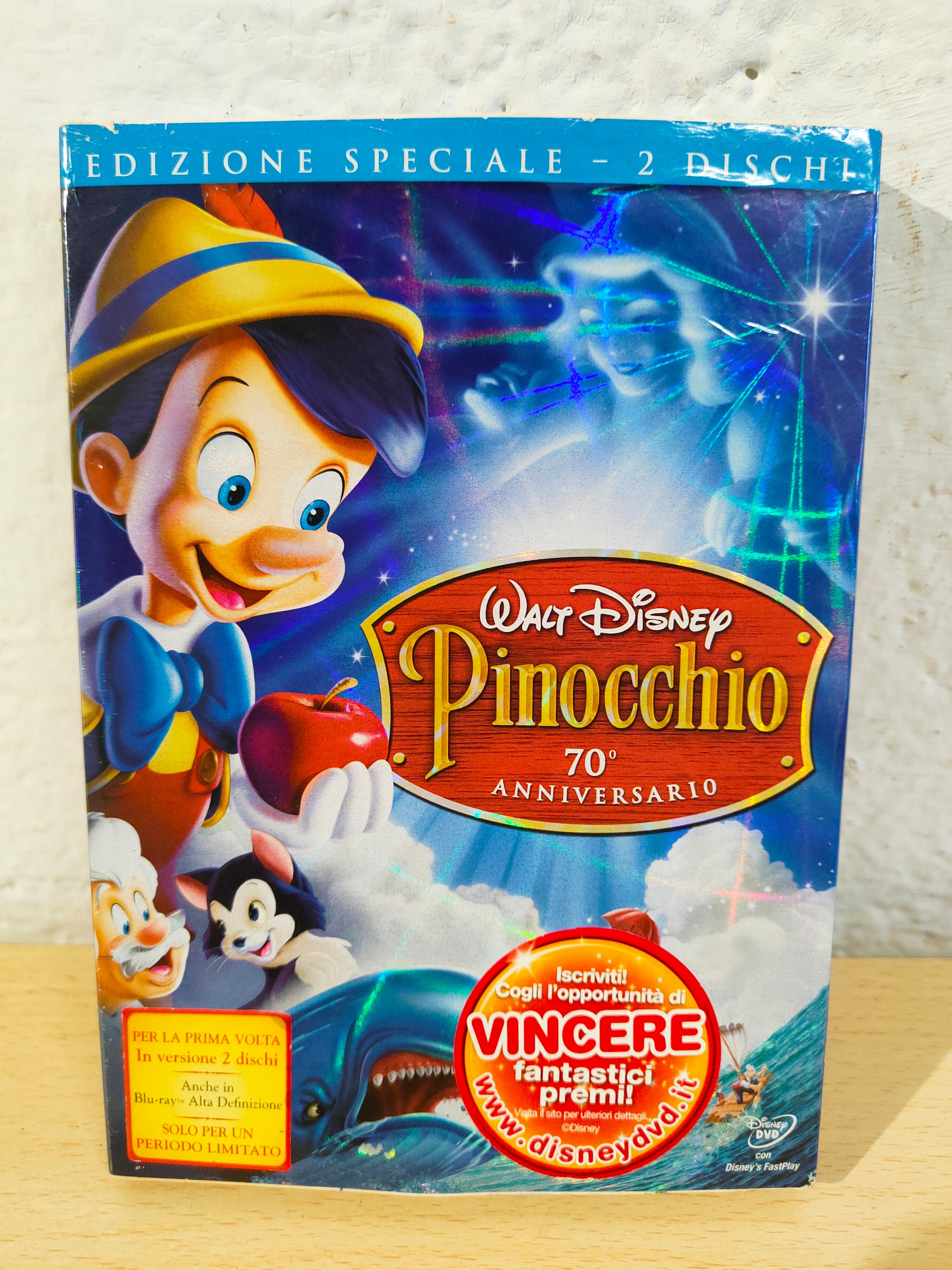 Pinocchio Disney Dvd