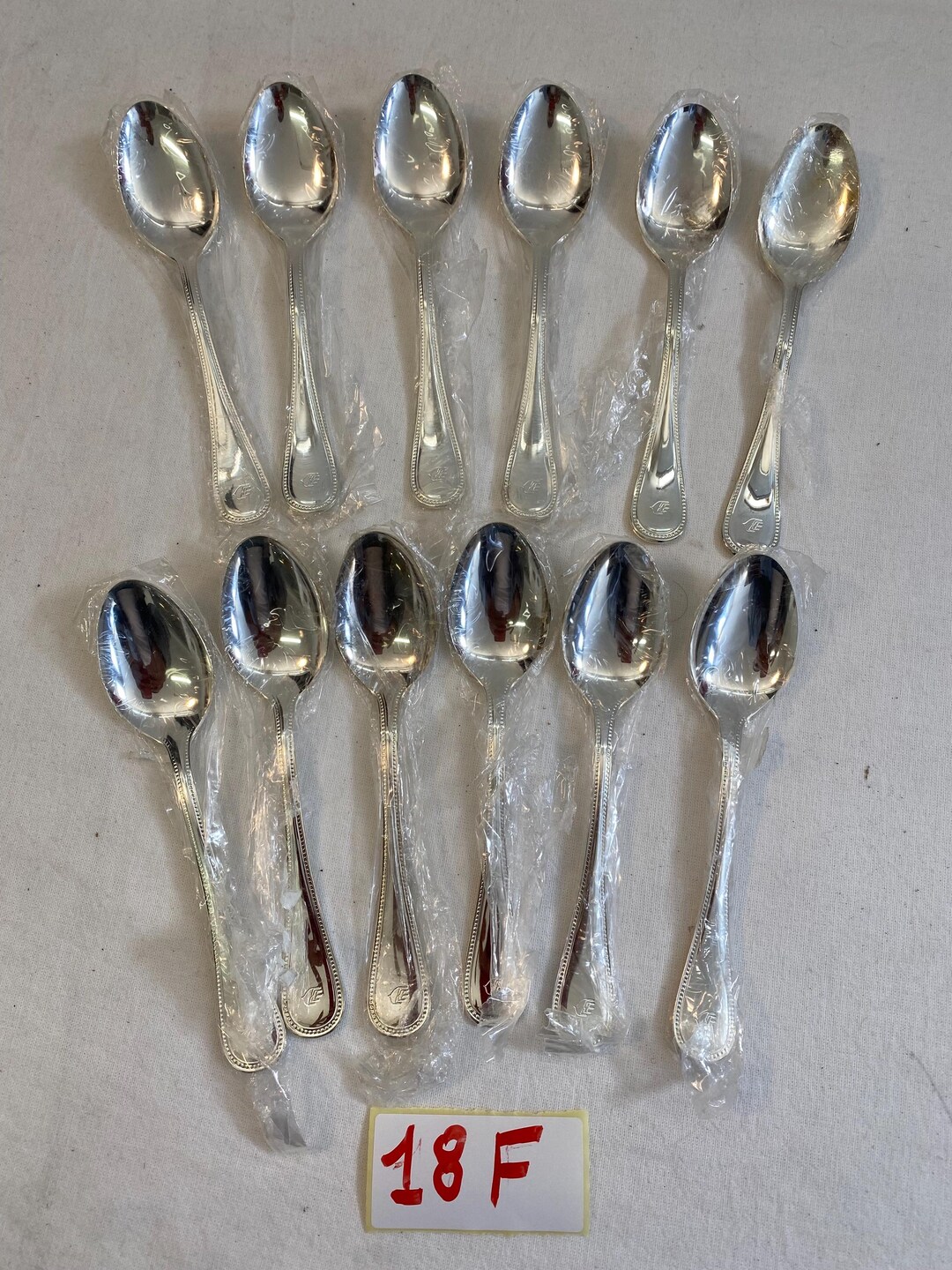 Martian E.P.S.S 18-10 Silver Plated Spoon Set of 12, Made in Japan New ...