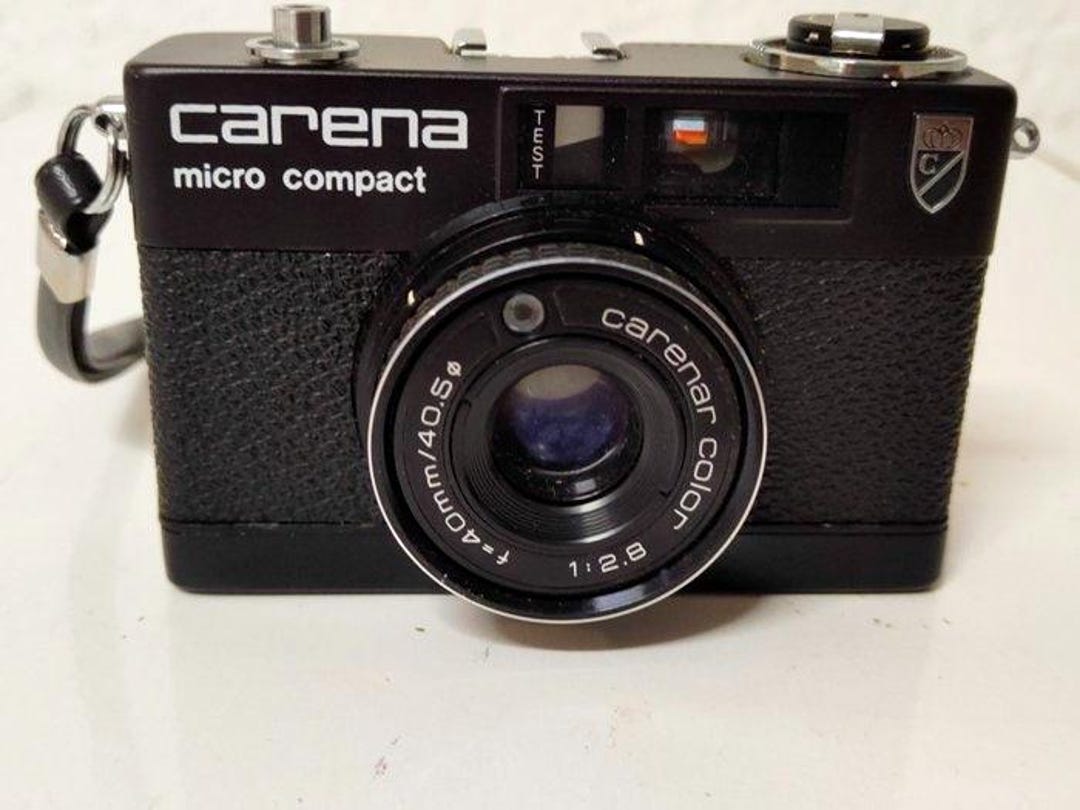 Carena Micro Compact Camera With Case - Made in Japan - Vintage - Etsy