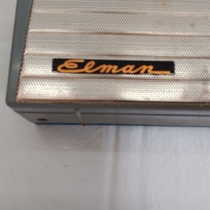 Elman Transistor Model Radio - Collectible Item - Etsy