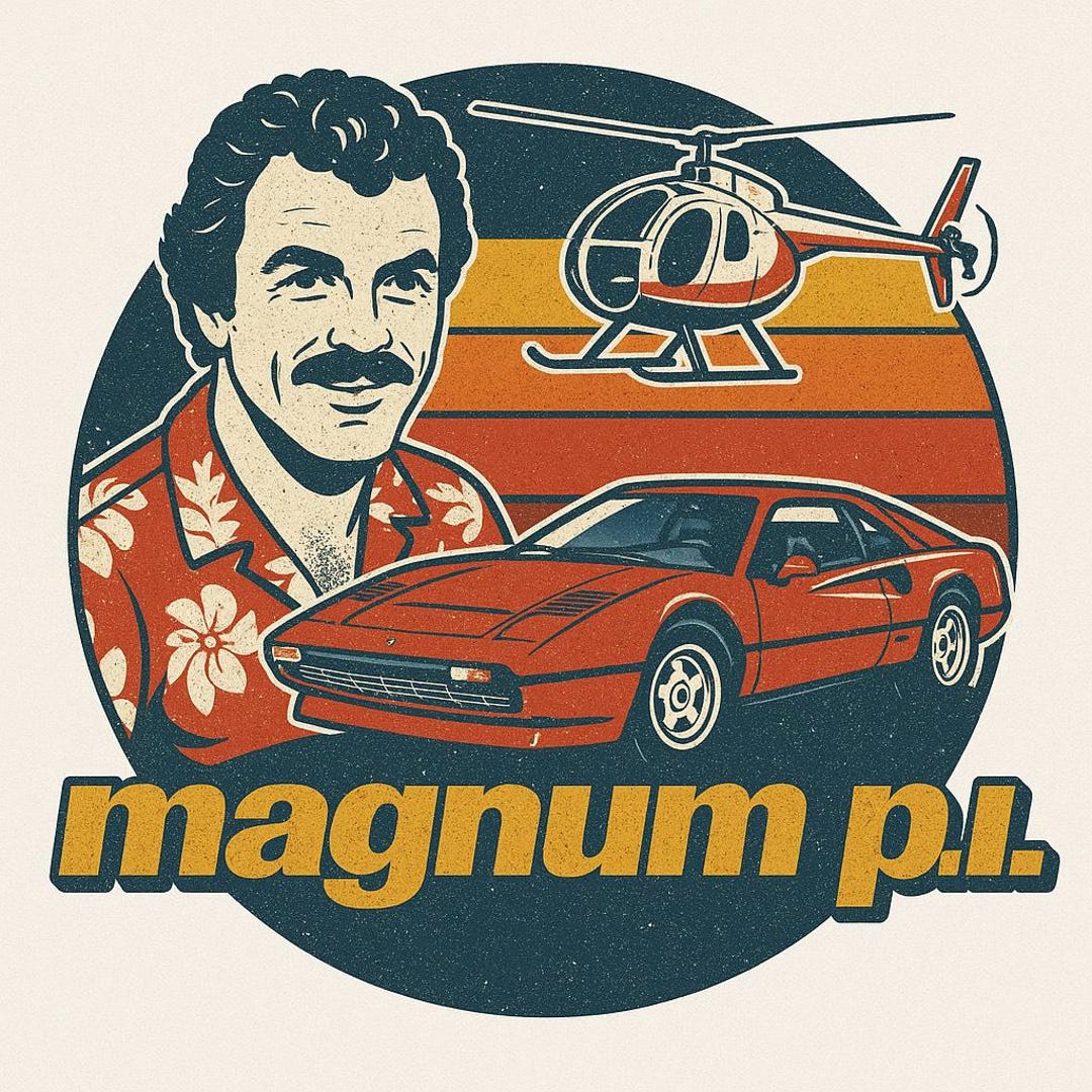 Retro 80s Iconic Logos for Some of the Most Beloved TV Shows and ...