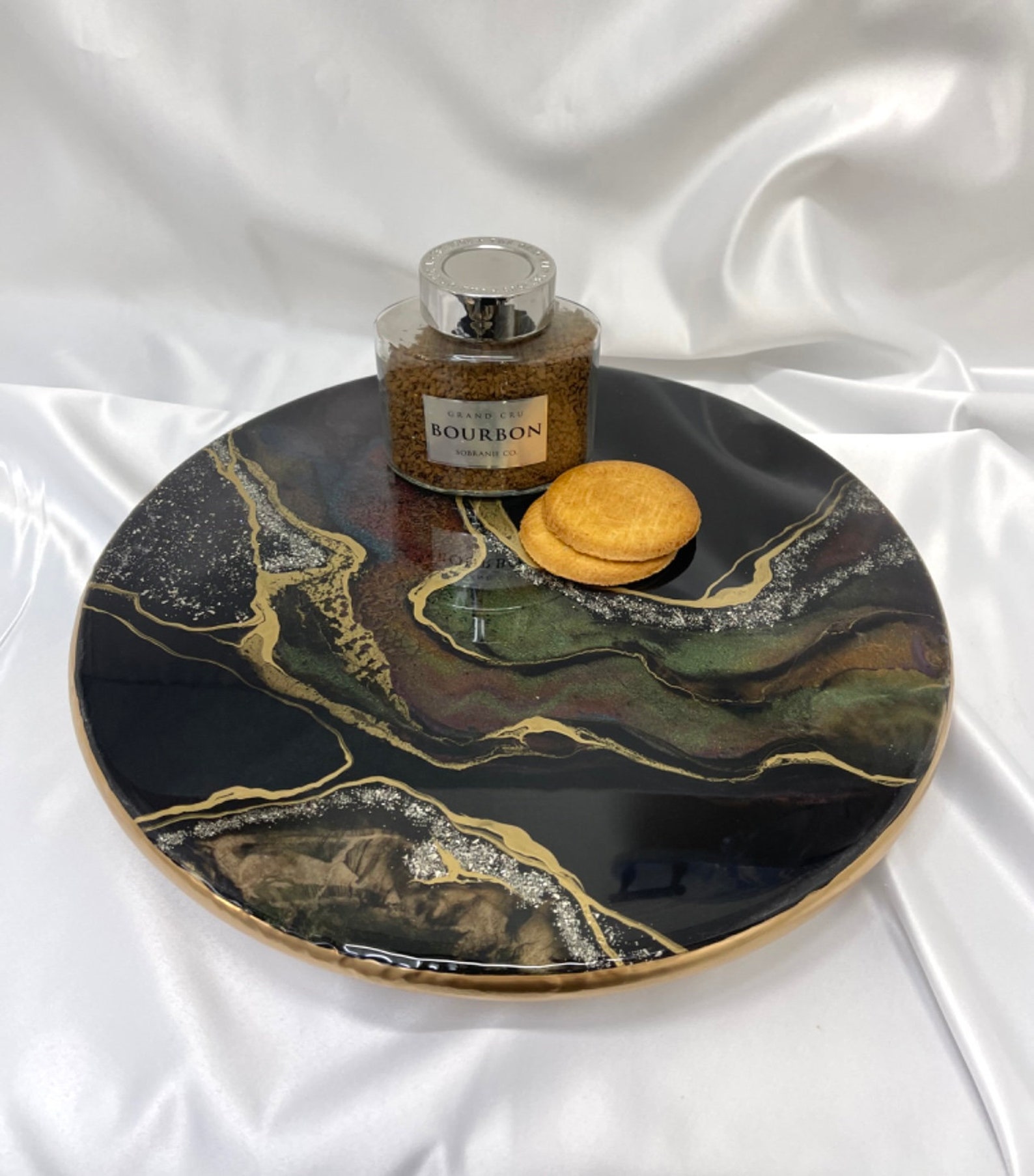 Epoxy Resin Lazy Susan Tray - Etsy