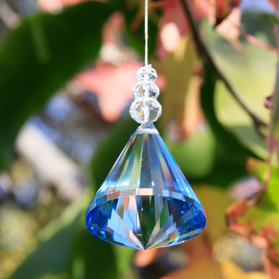 Window Hanging Crystal Glass Sun Catcher, Crystal Sun Catcher for ...