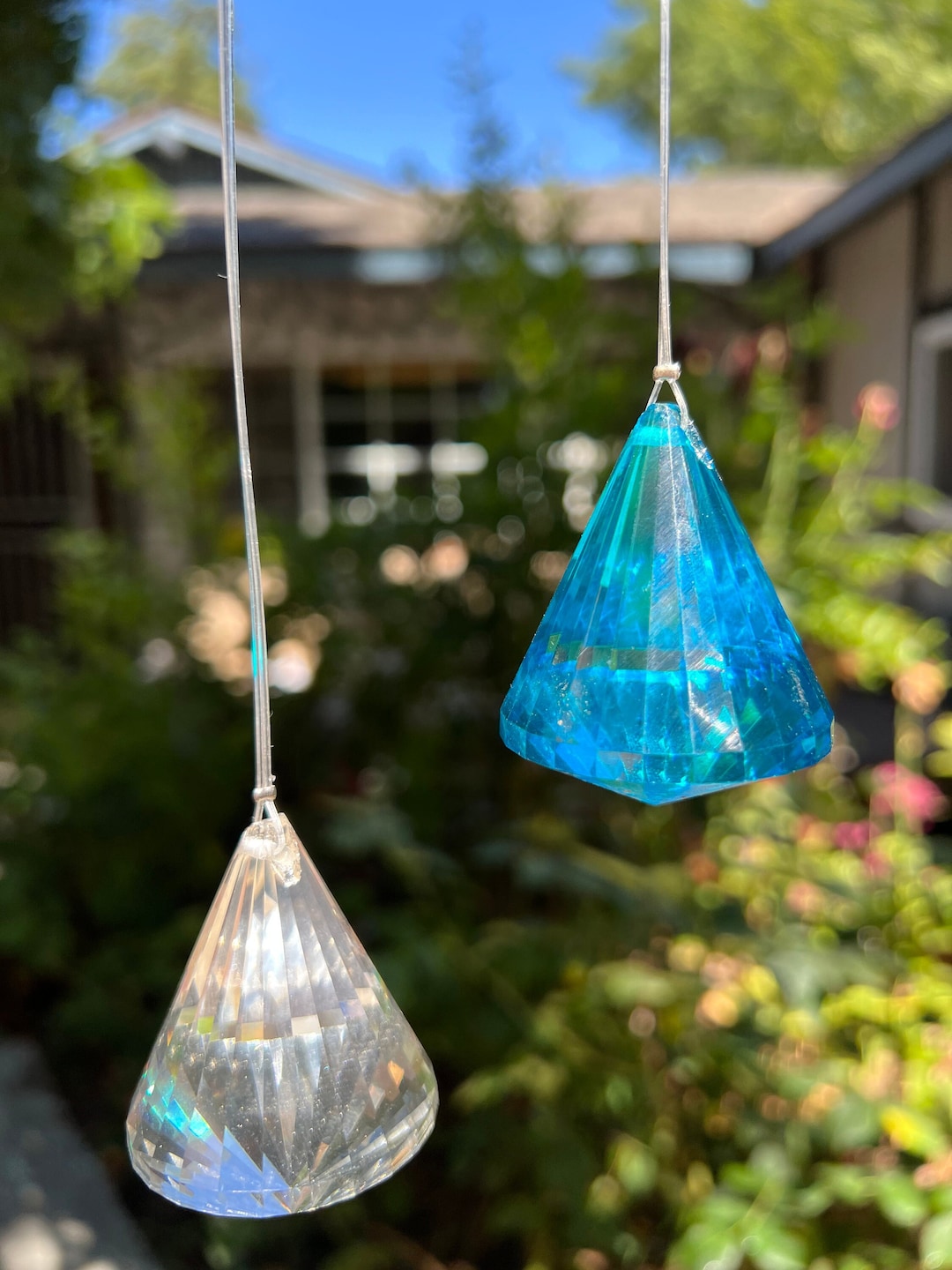 Window Hanging Crystal Glass Sun Catcher, Crystal Sun Catcher for ...