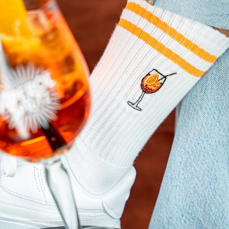 Aperol spritz socken - Etsy.de