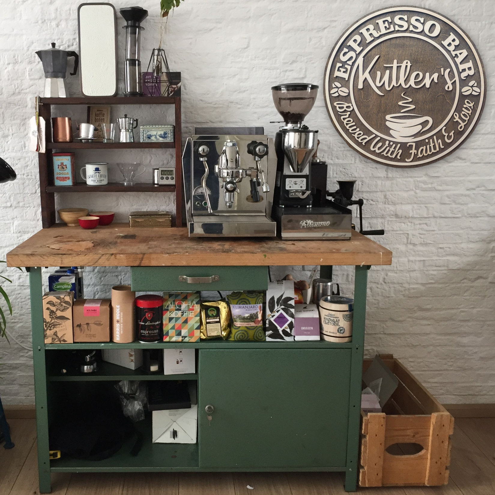 Personalized Espresso Bar Sign Custom Espresso Bar Sign Espresso Bar ...