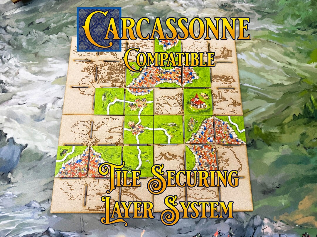 Carcassonne Compatible Tile Slot System - Etsy