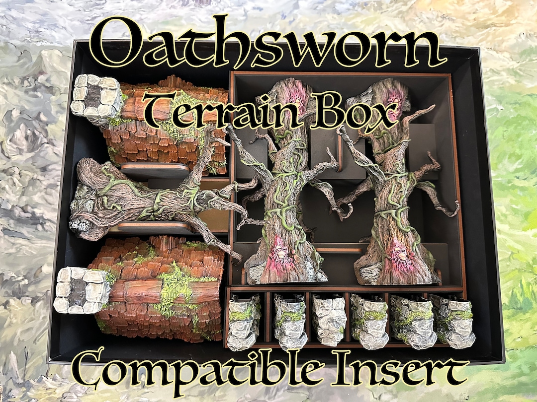 Oathsworn Terrain Box Compatible Insert - Works With Trees Fully ...