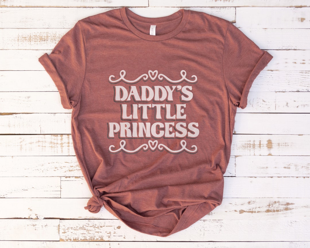 Daddy's Little Princess Shirt, Little Princess T-shirt, Gift for Her ...