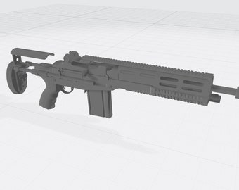 3D Printing Toy Guns - Sniper Rifle 1 | STL, OBJ | Keychain | 3D Print ...