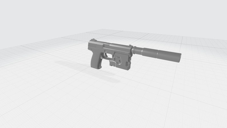 3D Printing Guns 16 Files STL OBJ Weapons Keychain 3D - Etsy