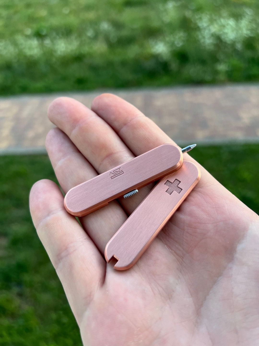 Victorinox 58mm Minichamp Pen Slot! Copper Limited - Etsy