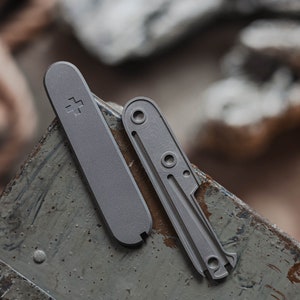 Victorinox 84mm Plus Titanium Scales - Etsy
