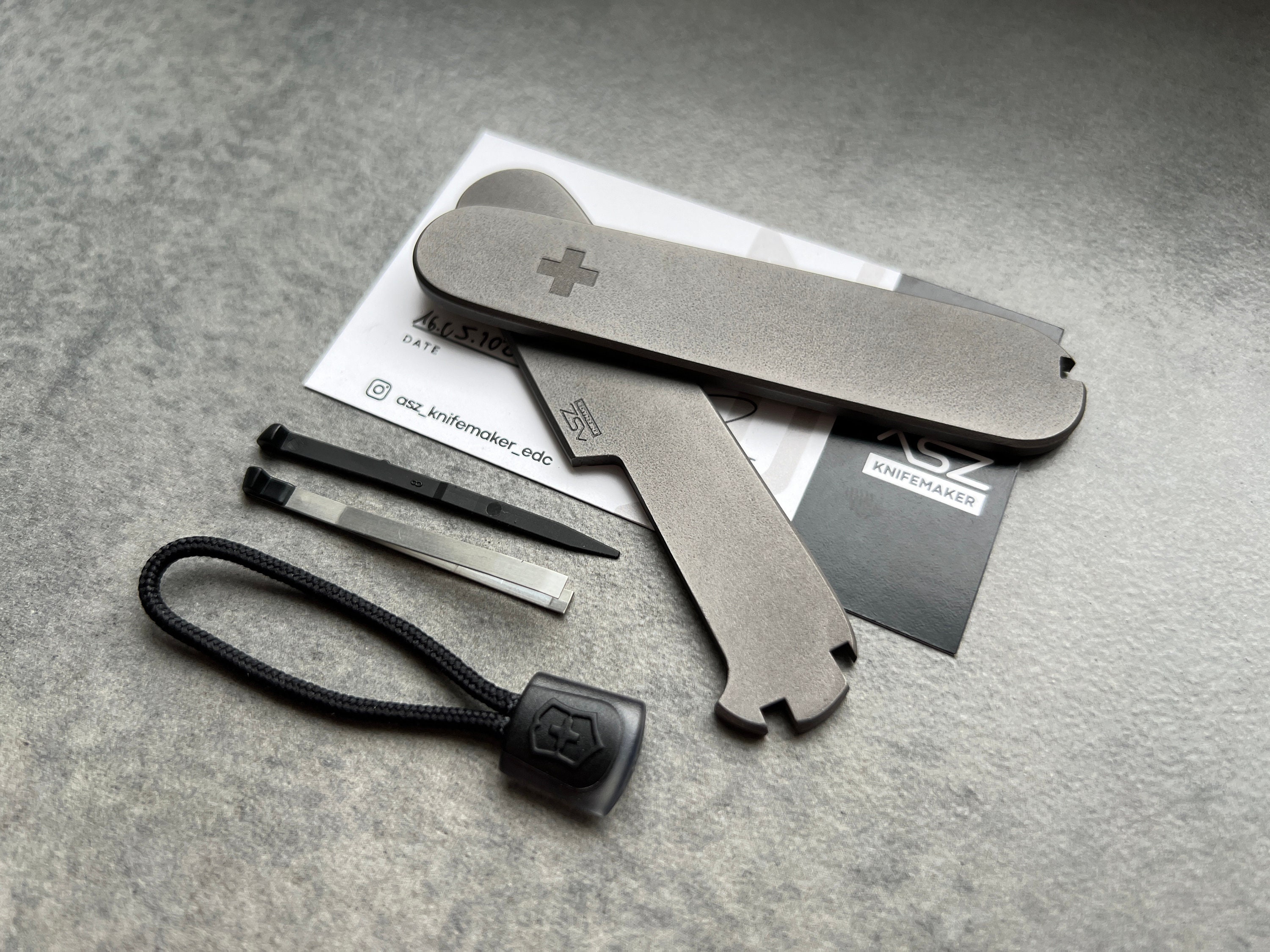 Victorinox 91mm Plus Titanium Scales - Etsy Canada