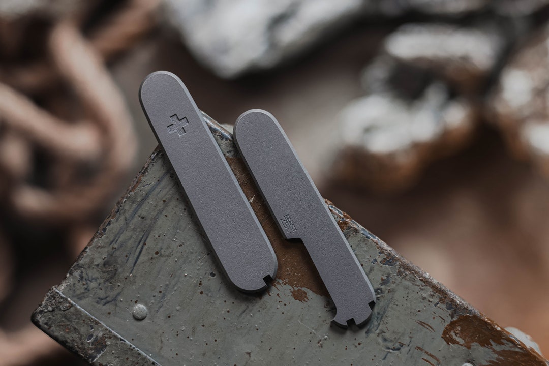 Victorinox 84mm Plus Titanium Scales - Etsy