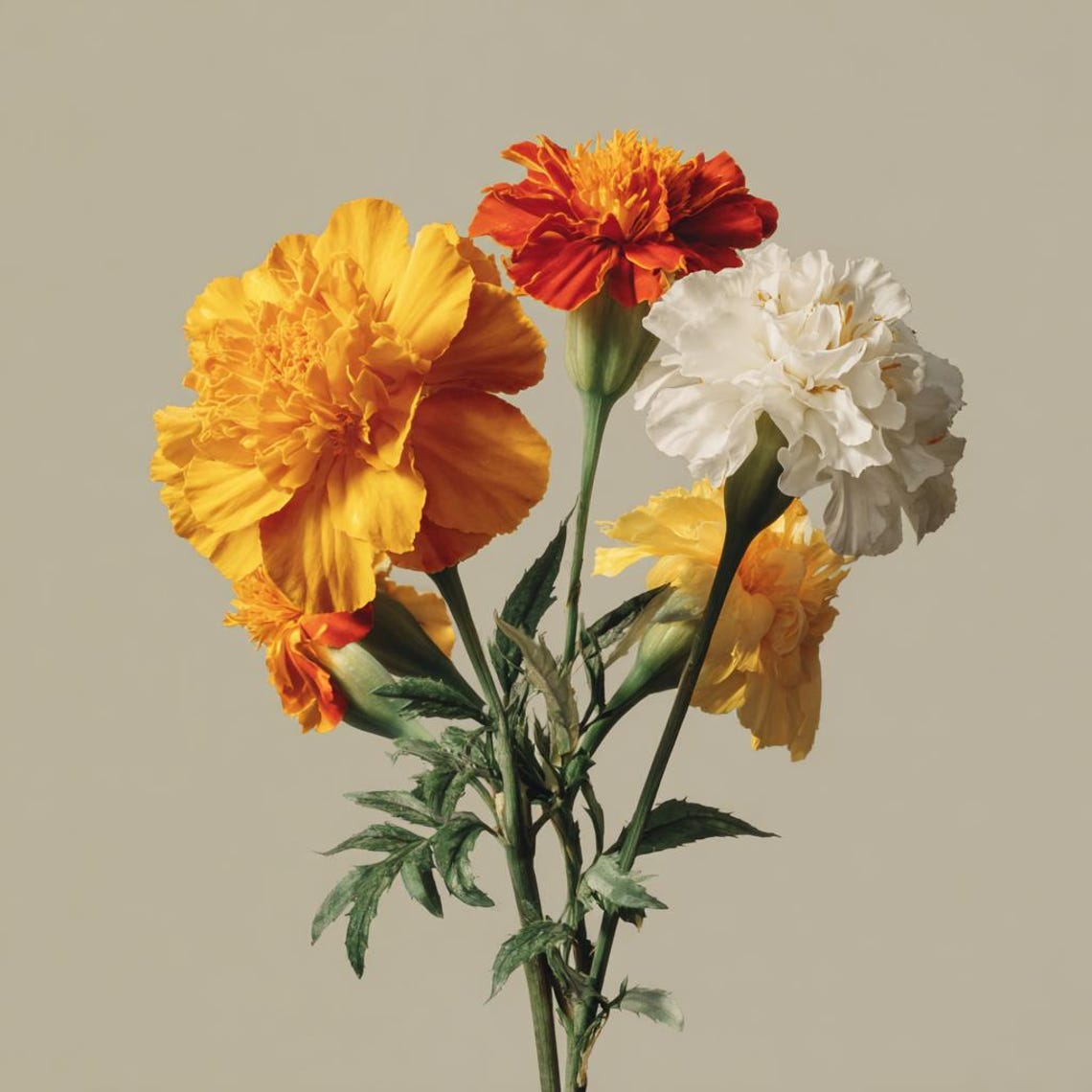Mixed Marigold Seeds: Heirloom Varieties for Pollinators & Bouquets - Etsy