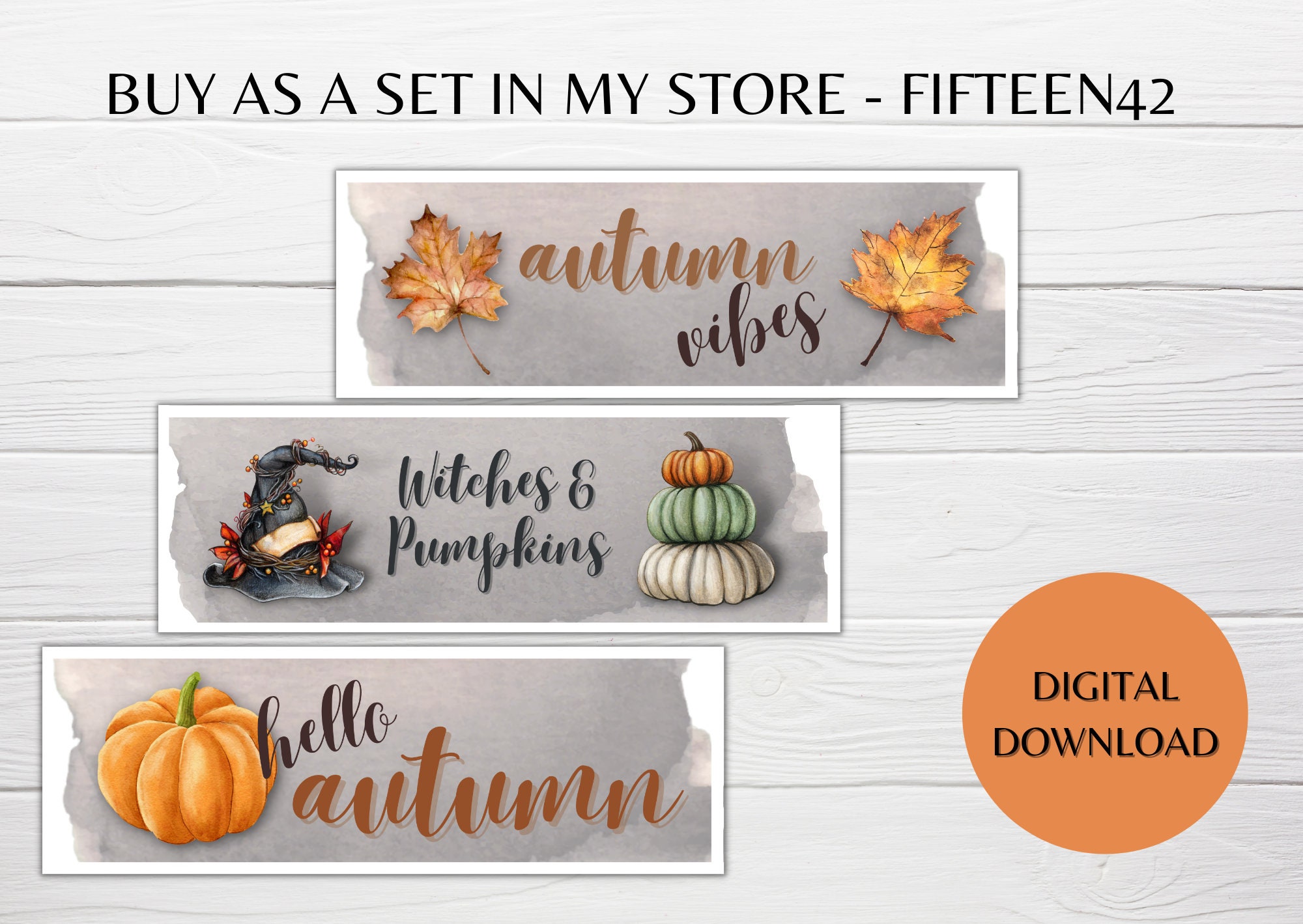 Bookmark Png Pumpkins Printable Bookmark Spooky Autumn Bookmark ...