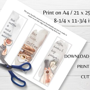 Printable Bookmark PDF Digital Download Bookmark Get Lost in - Etsy