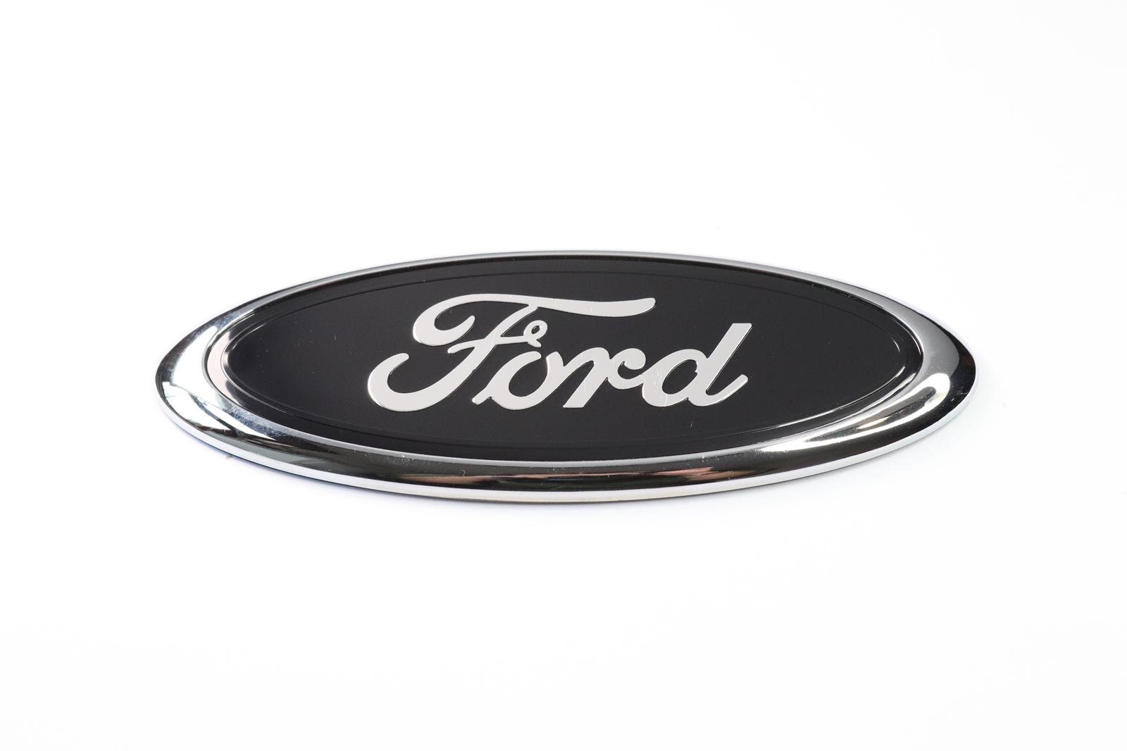 7 and 6 Oval Ford Badge Emblem Black Chrome/black Chrome - Etsy UK