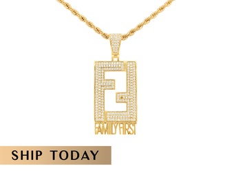 Ff Chain Necklace - Etsy