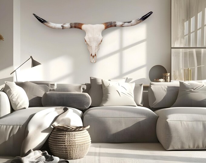 Authentic Longhorn Skull | Legacy Western Decor 754 - Etsy