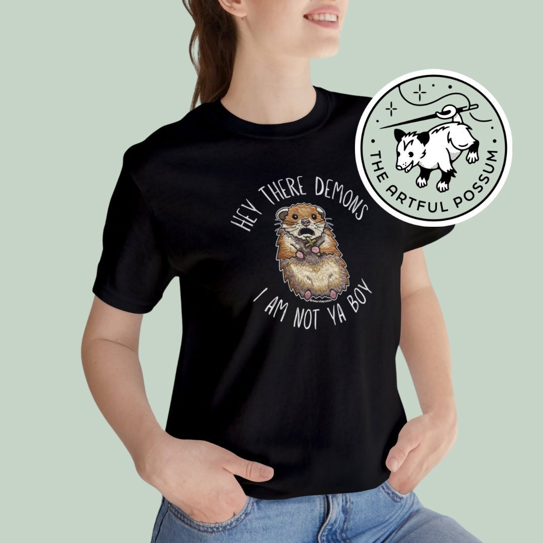 Scared Hamster Meme T Shirt - Unisex Jersey Short Sleeve Tee - Hammy ...