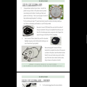 Panic Party Possum - All Panic No Disco Opossum Hand Embroidery PDF ...