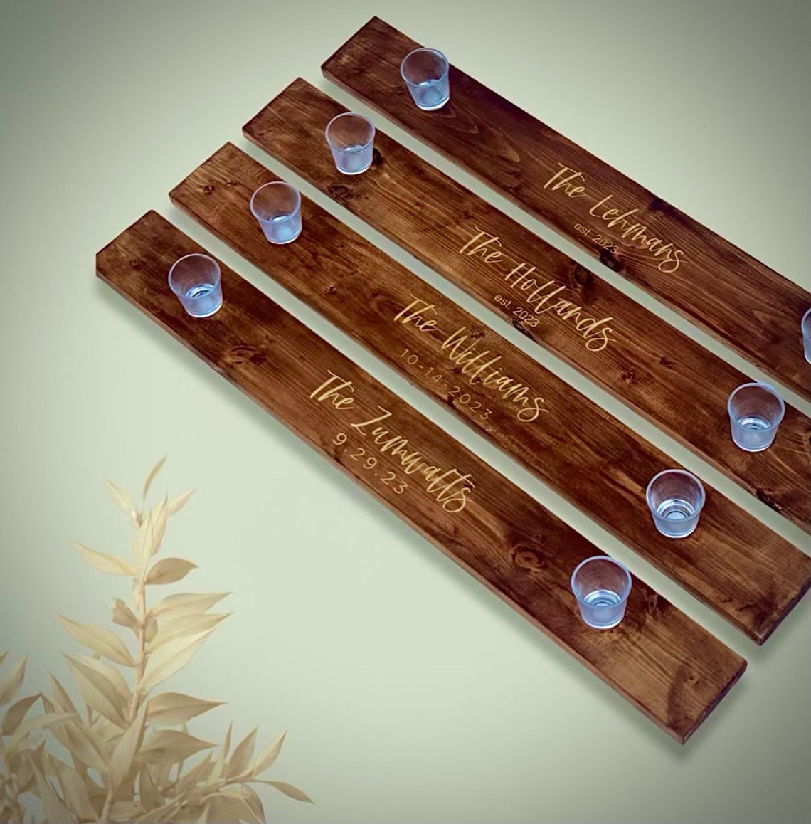 Personalized Shot Board Ski Wedding Shotski Shotski for - Etsy