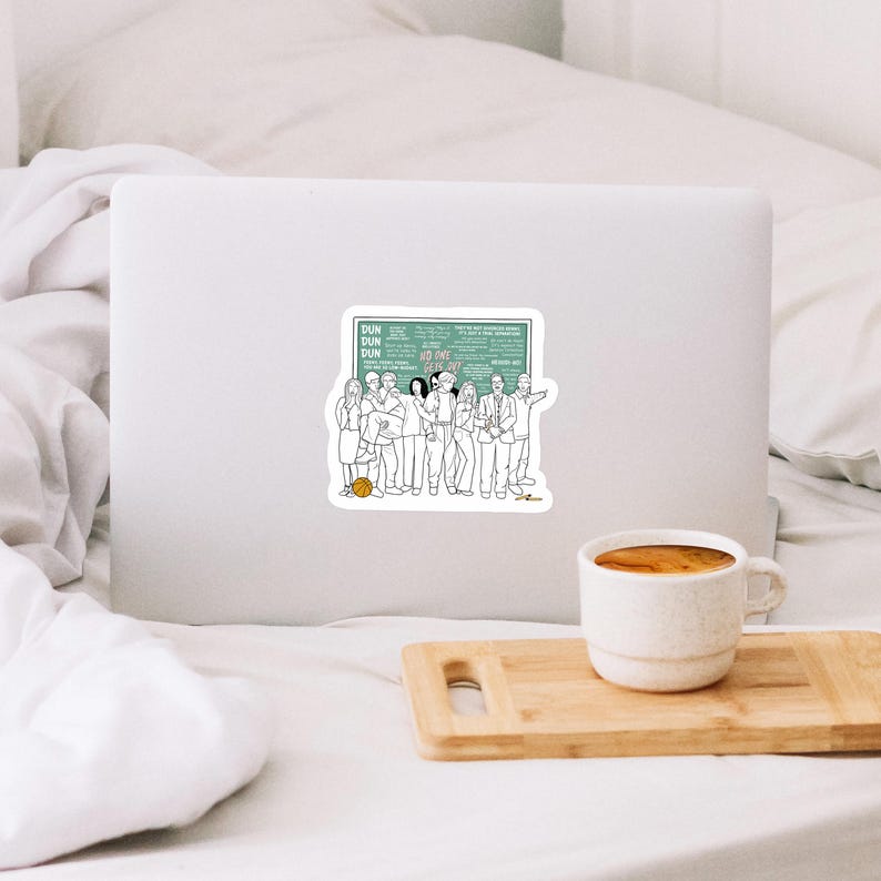 Bmw Dun Dun Dun Sticker Minimalist Style Sketch Art Shawn Hunter Mr ...