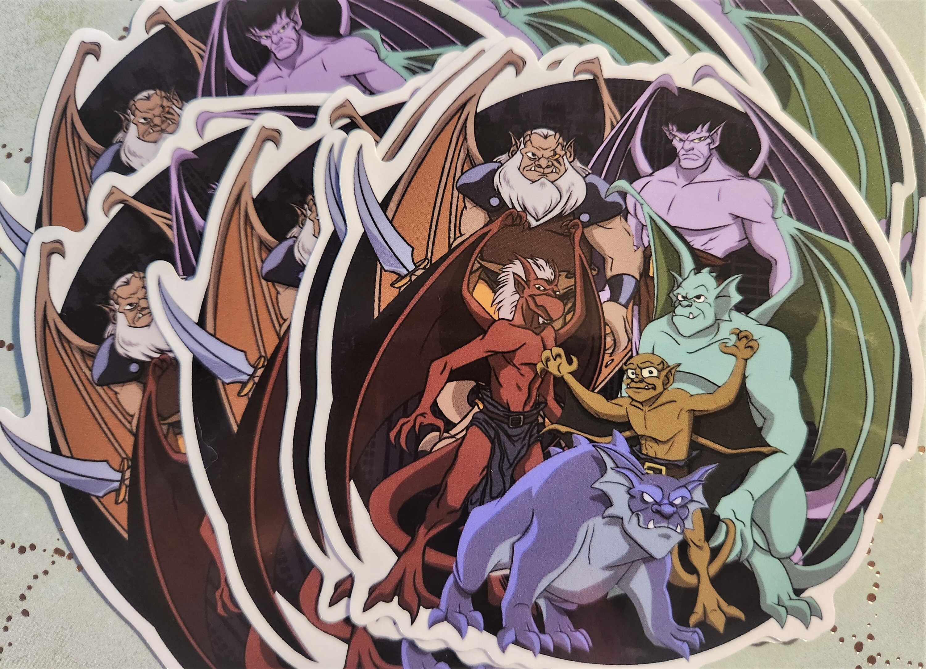 Gargoyles Clan 90's Sticker - Etsy