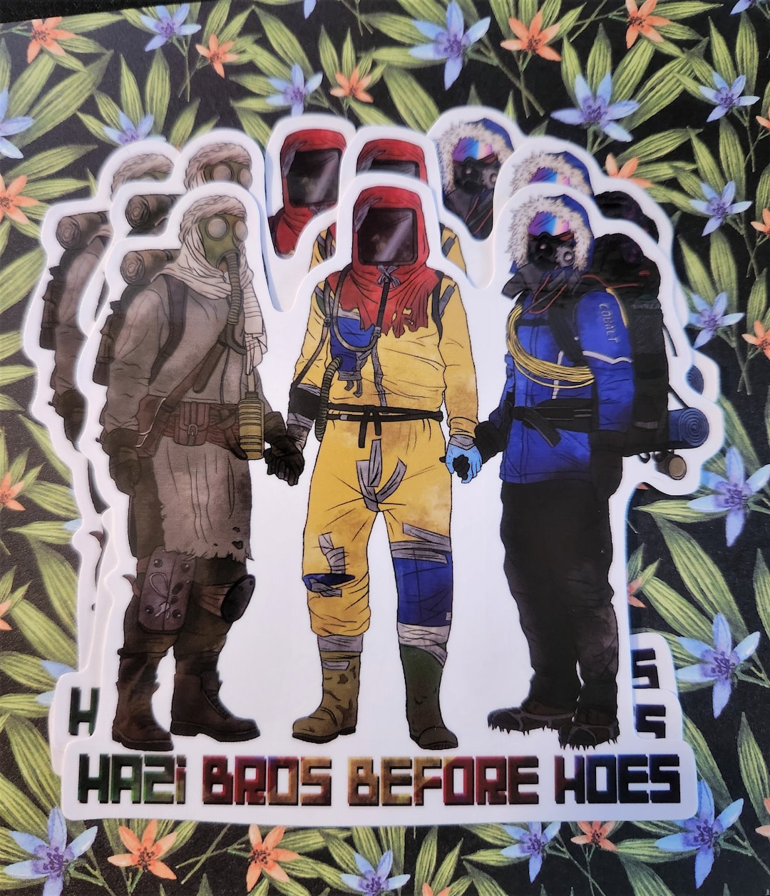 Rust Hazi Bros Sticker - Etsy