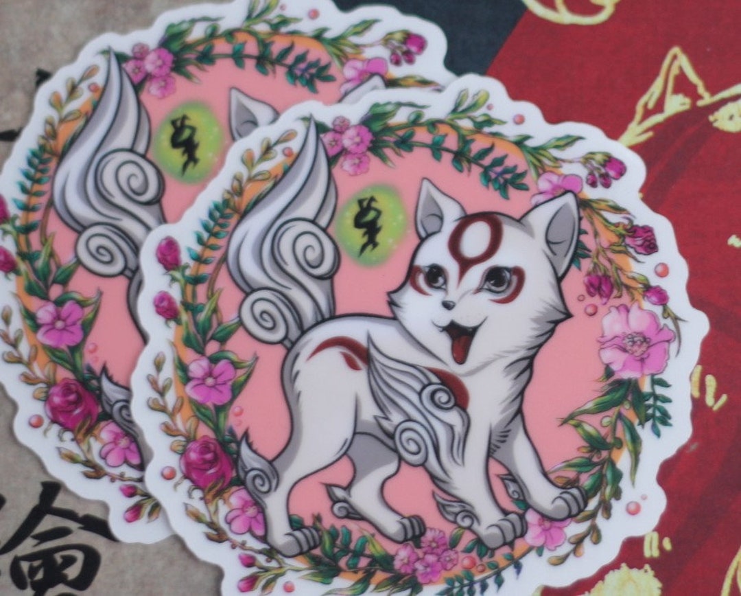 Okami Clear Back Vinyl Decal - Etsy