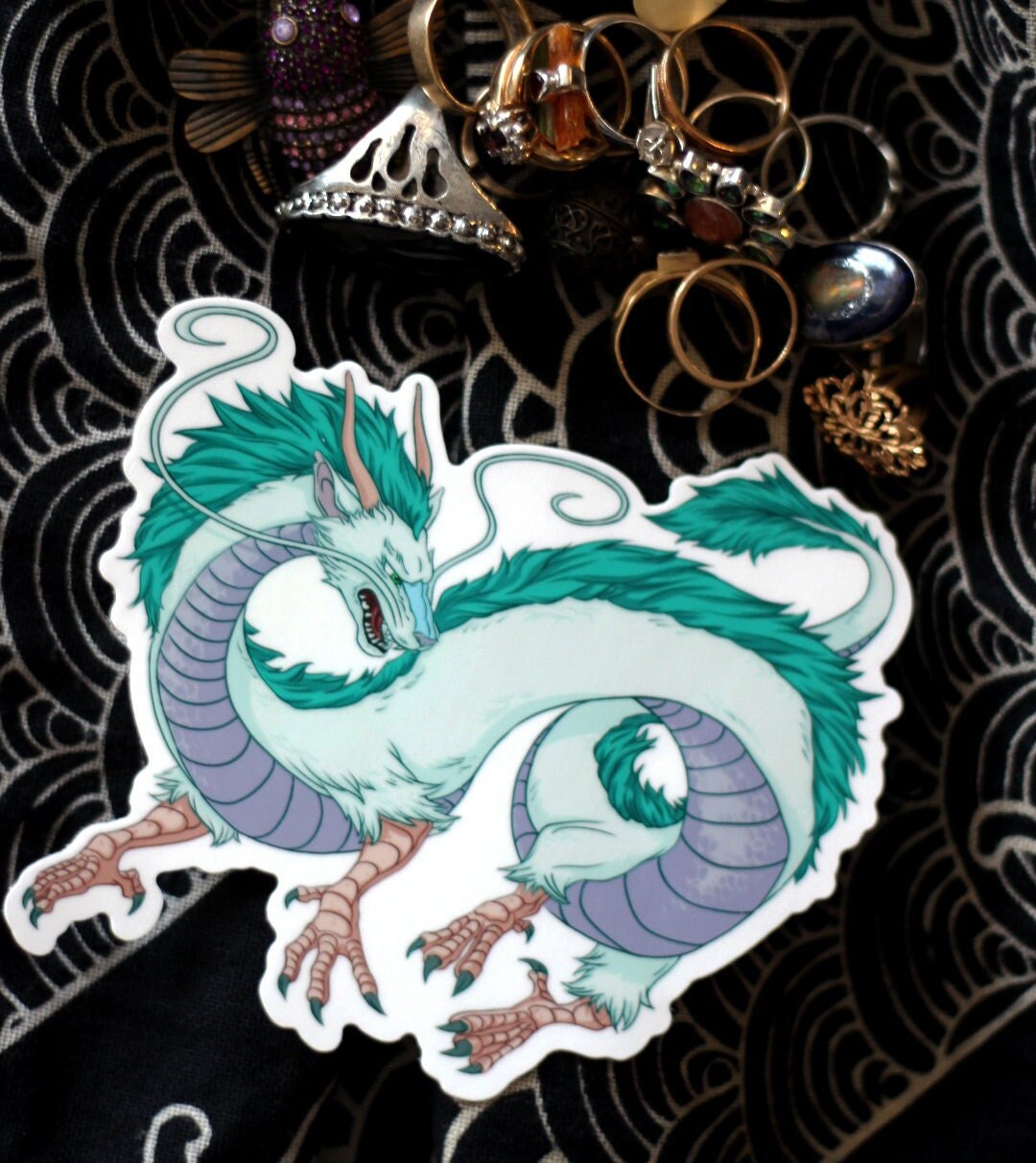 Dragon Vinyl Decal - Etsy