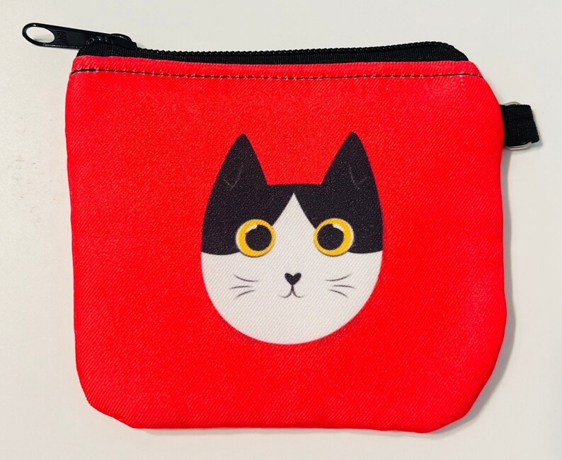 Cat Coin Purses - Cat Coin Wallet - Ideal Travel Purse With a Cat ...