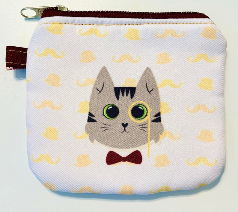 Cat Coin Purses - Cat Coin Wallet - Ideal Travel Purse With a Cat ...