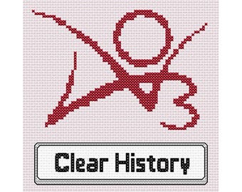 AO3 Work Symbols Cross Stitch Pattern - Etsy