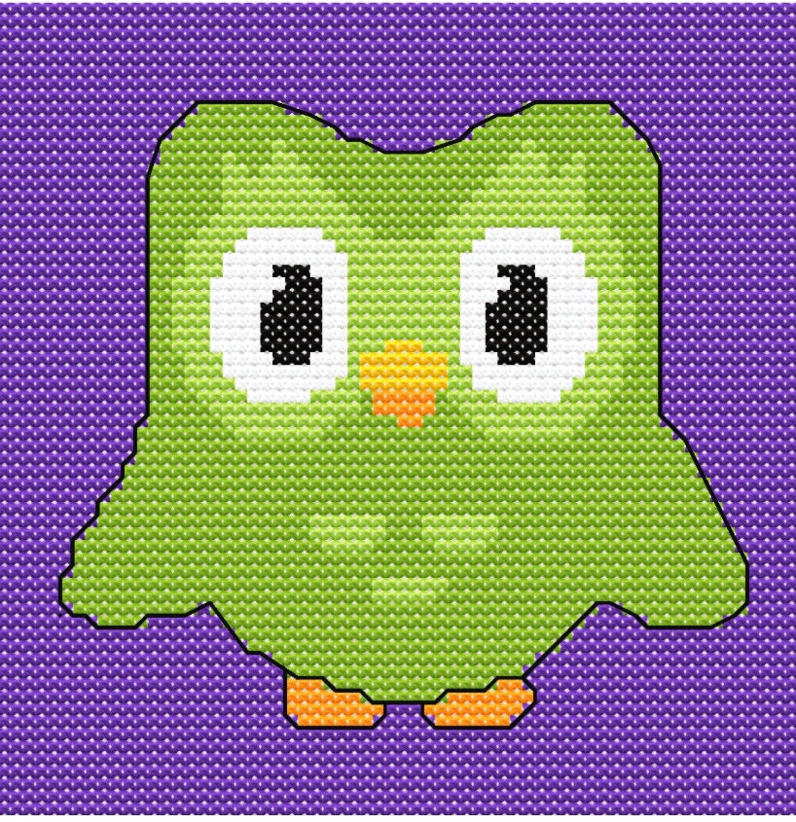 Duo Owl Cross Stitch Pattern - Etsy
