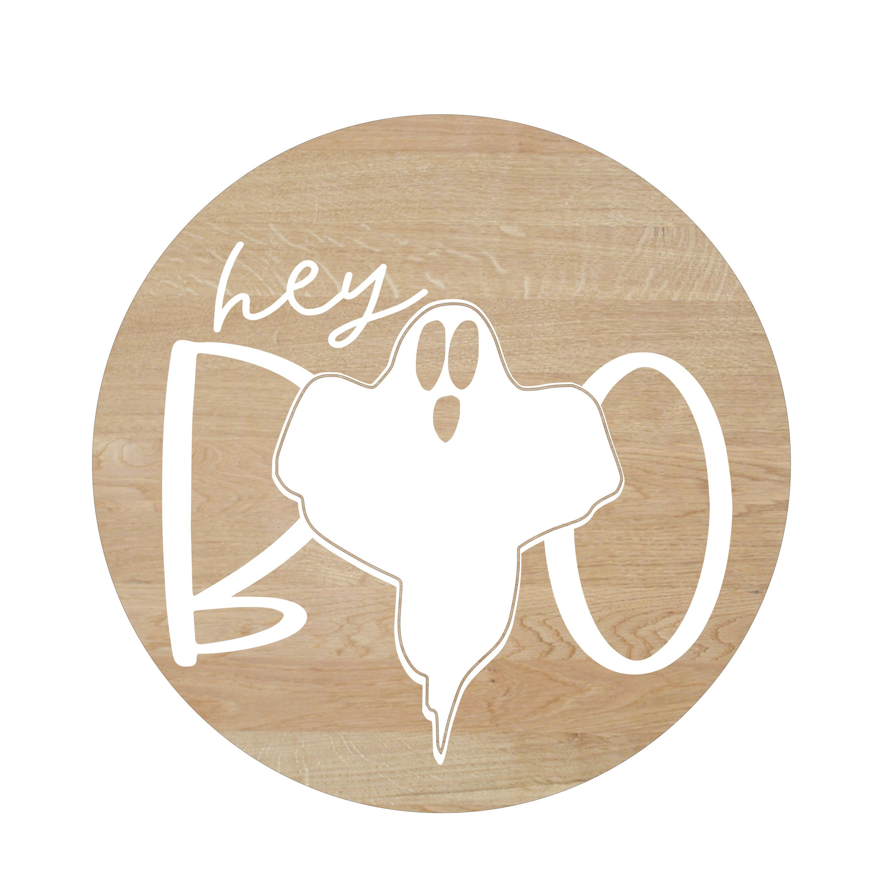 Hey Boo Door Hanger SVG DIGITAL DOWNLOAD Door Hanger Laser - Etsy