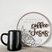 Round Coffee Bar Laser File DIGITAL DOWNLOAD Coffee Sign - Etsy